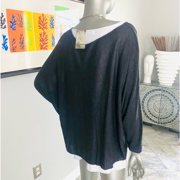 New Collection - Italy | Tops | Nwt Made In Italy Loose Fitting Top In ...